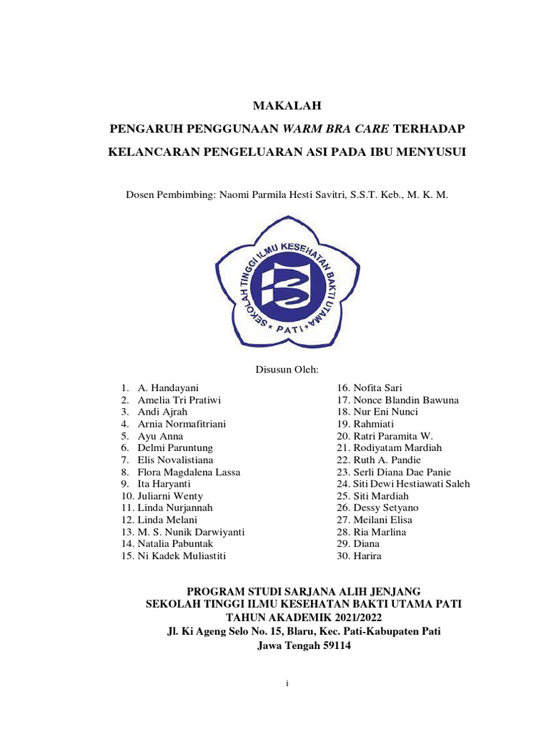 Cover Makalah Kelompok I | PDF
