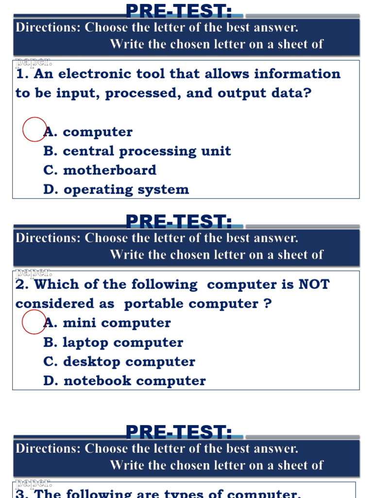 Module 2 Lesson 1&2 Types & Parts of Computer | PDF | Personal Computers | Computer Data Storage