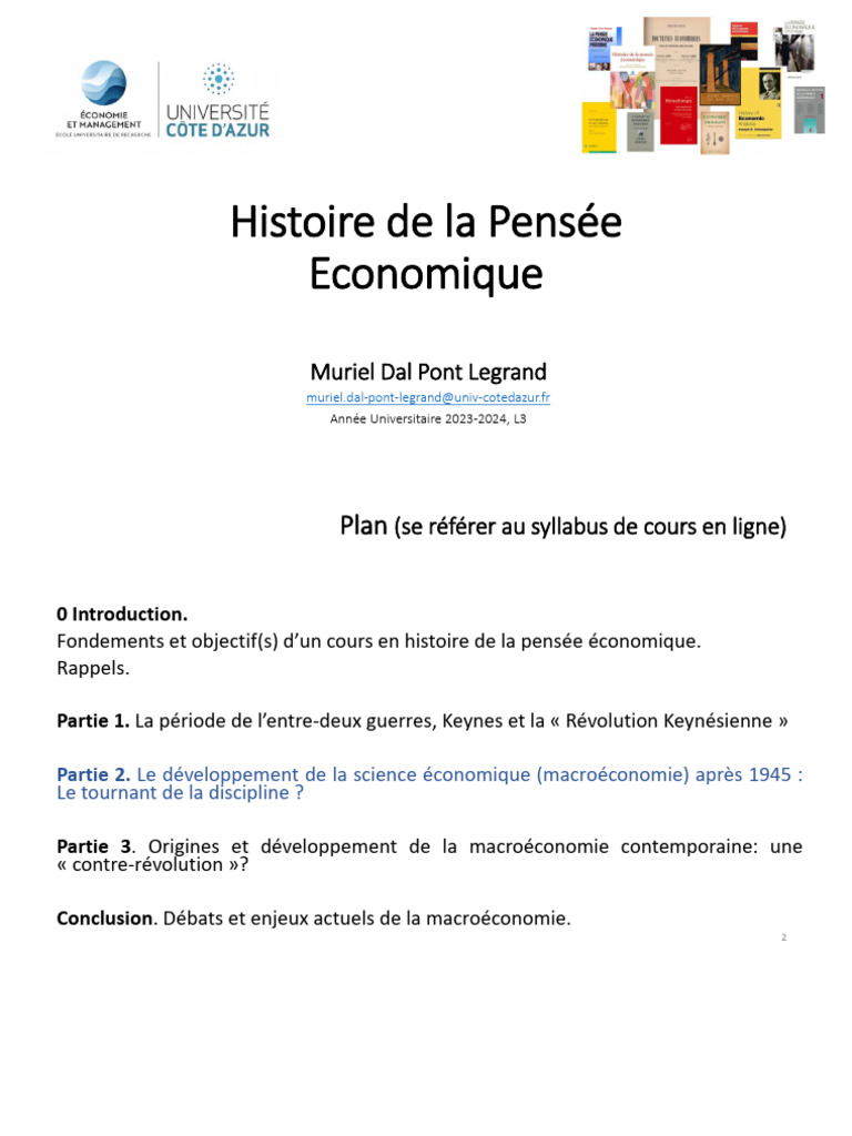 doc 3 chapitre 2 Le dÃ©veloppement de la science Ã©conomique aprÃ¨s 1945 | PDF