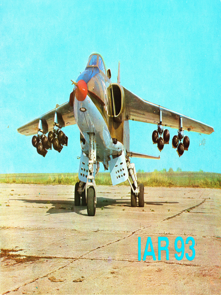 IAR-93 Aircraft Overview and Specs | PDF
