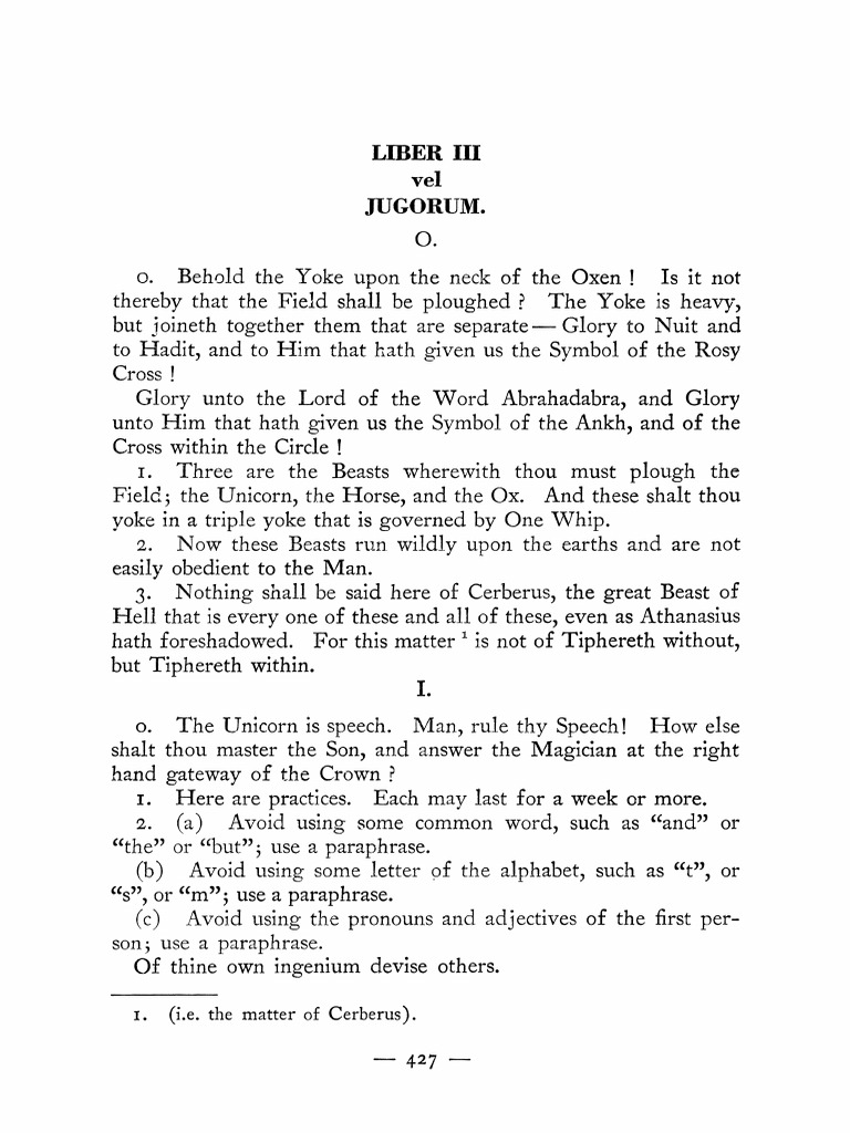 Liber III Vel Jugorum | PDF