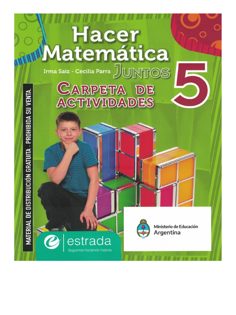 Hacer Matematica 5 Cuadernilo | PDF