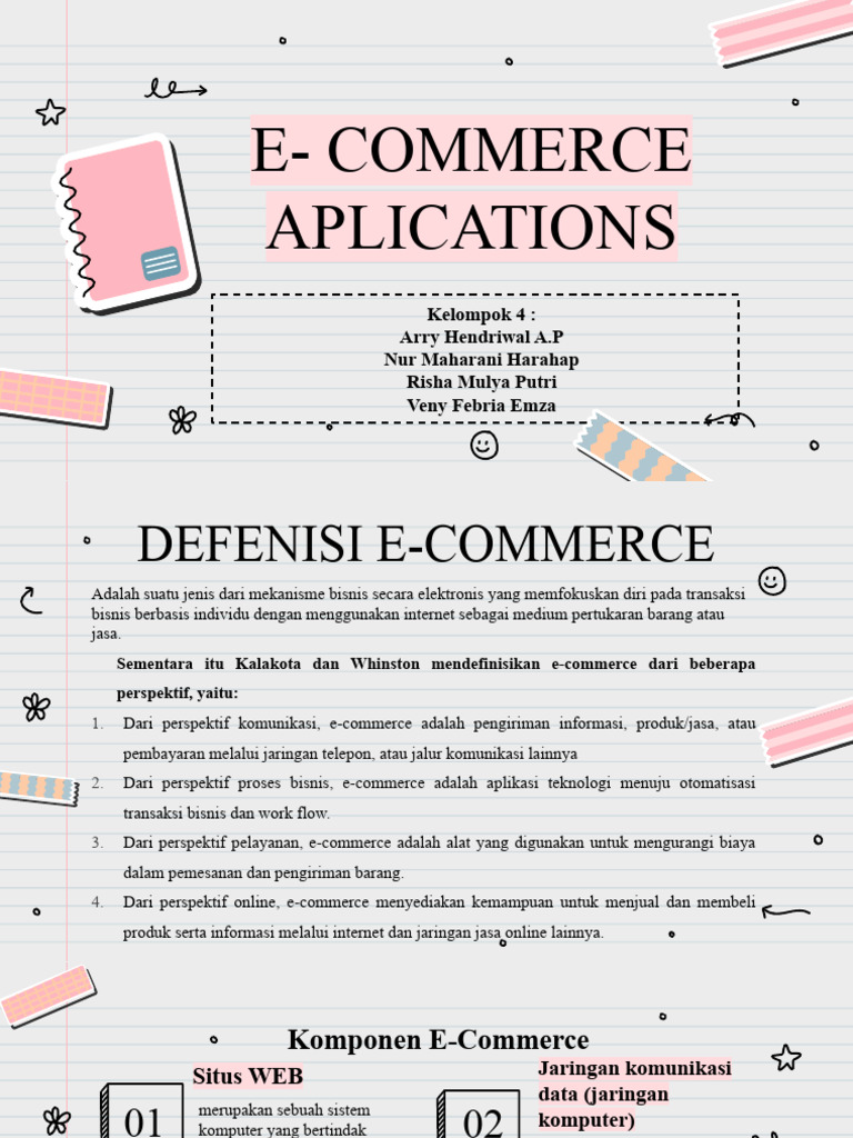 PPT E COMMERCE | PDF