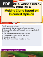 English 6 Q1 Module 3 Lesson 3 Making Connections | PDF | Career ...