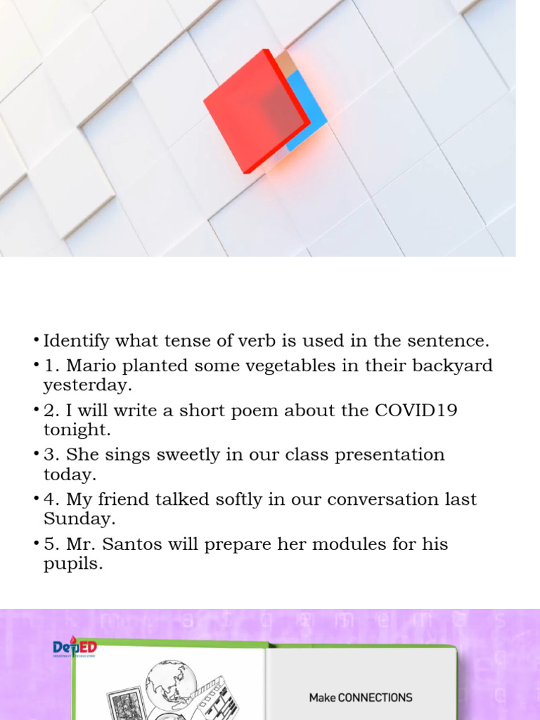 English 6 Q1 Module 3 Lesson 3 Making Connections Pdf