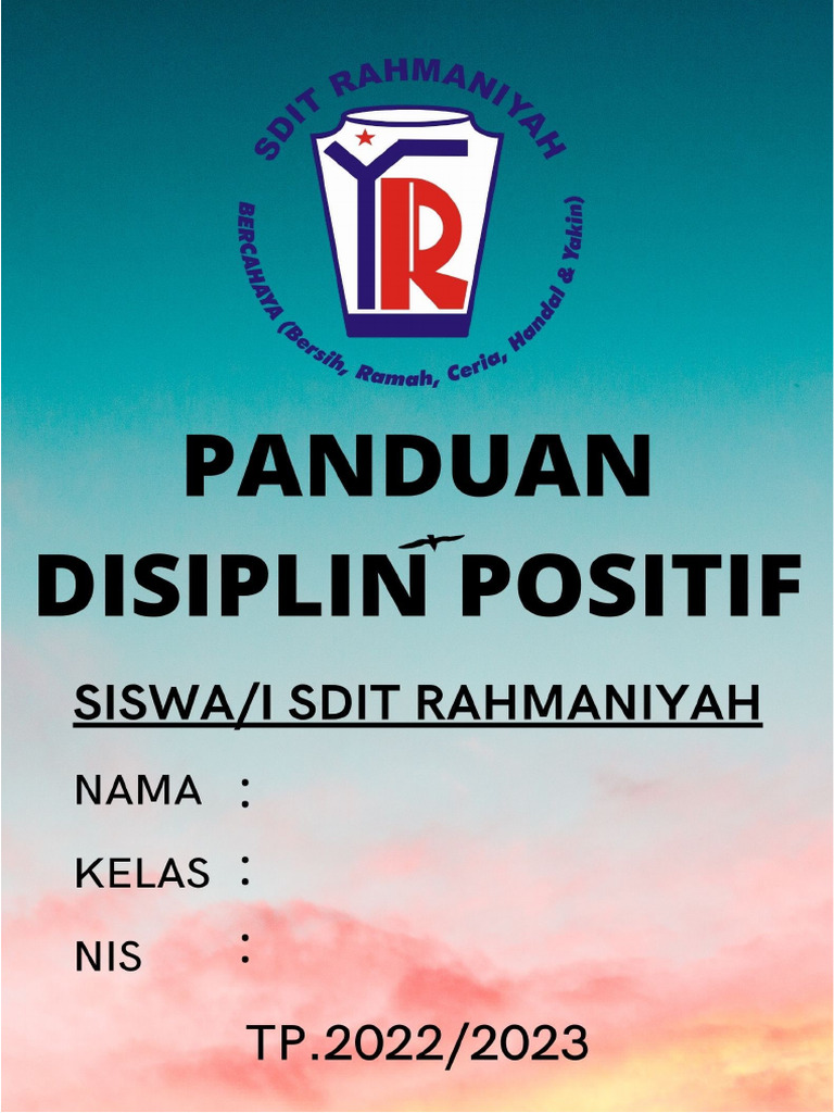 Panduan Disiplin Positif Sdit Rahmaniyah TP 22 23 | PDF