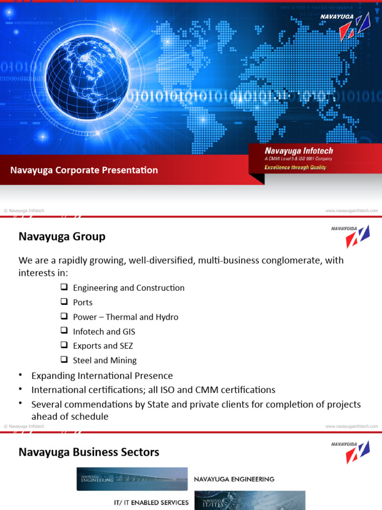Navayuga Corporate Presentation | PDF | Geographic Information System ...