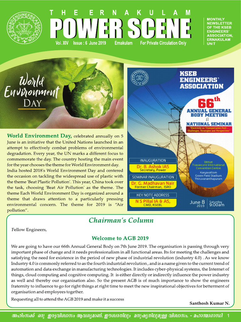 PowerScene-Ekm KSEBEA-june 2019 | PDF