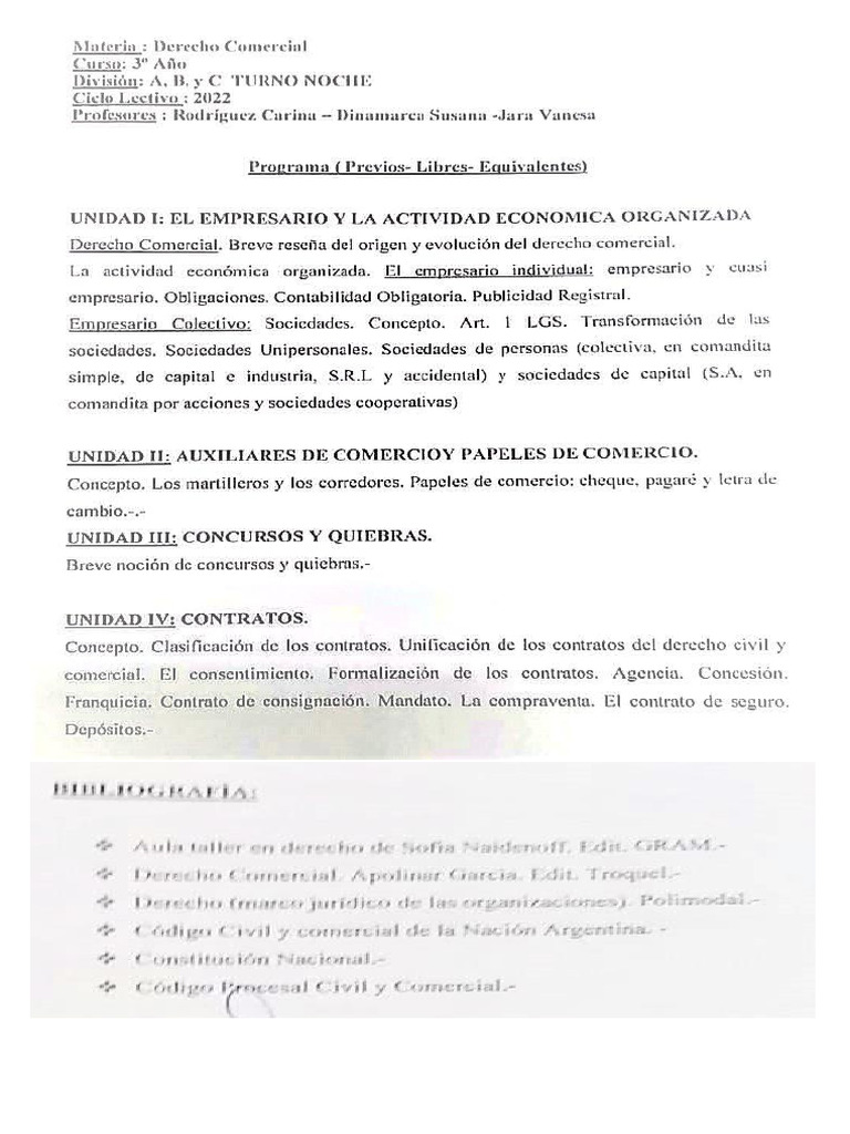 Programa D.comercial | PDF