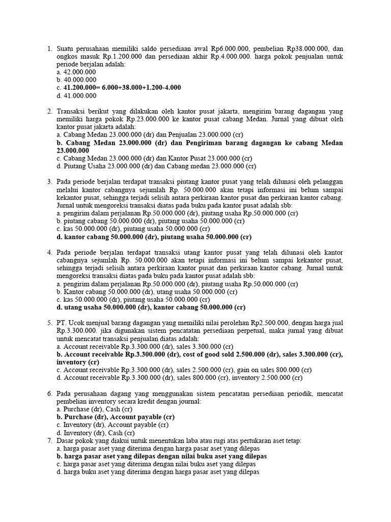 Pembahasan Kompre 100 Soal | PDF