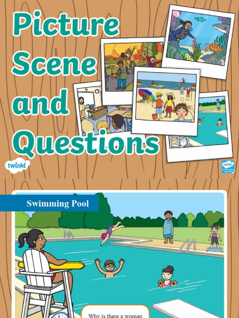 T L 10152 Picture Scene and Questions Powerpoint Ver 2 | PDF