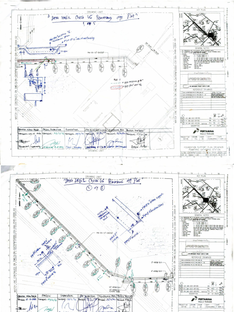 Data Hasil Check UG Pematang Off Plot | PDF