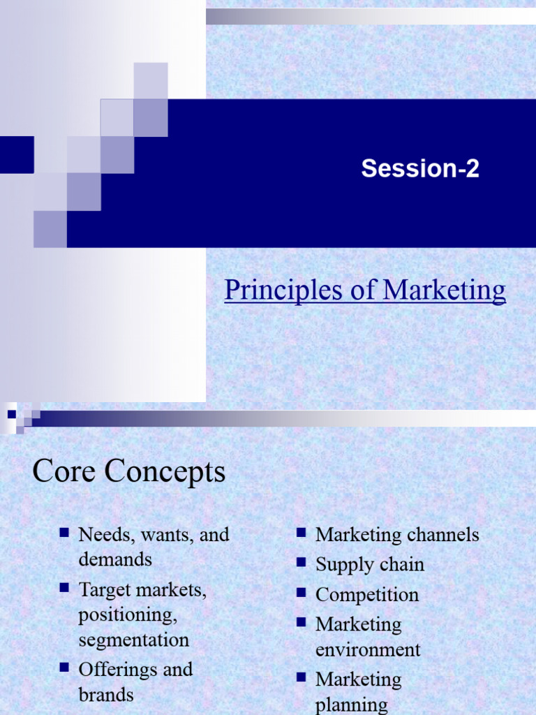 Core Marketing Principles Explained | PDF | Marketing | Business Economics