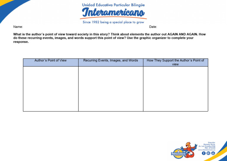 Graphi Organizer Harrison Bergeron | PDF