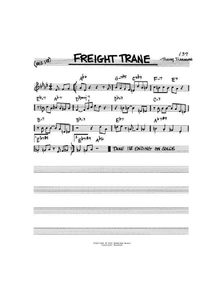 Freight Trane | PDF