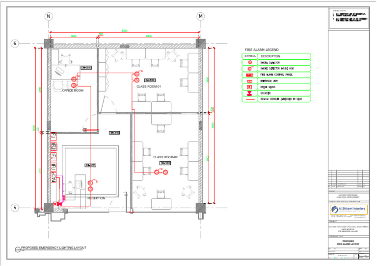 Fa-01 Fire Alarm Layout | PDF