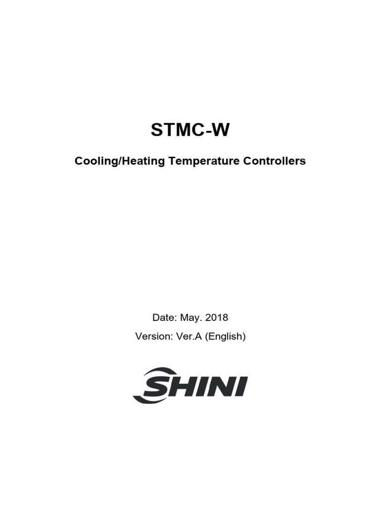 Colding Heating Temperature Controller STC W | PDF | Fahrenheit | Pump