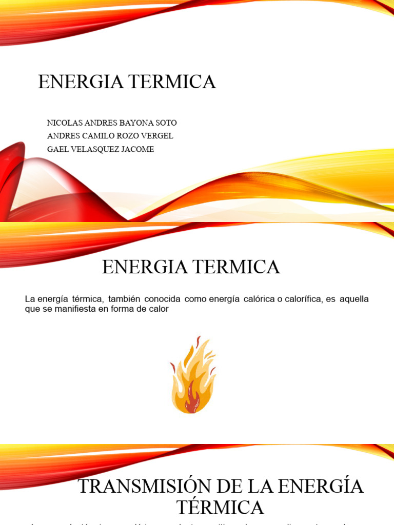 Energia Termica | PDF
