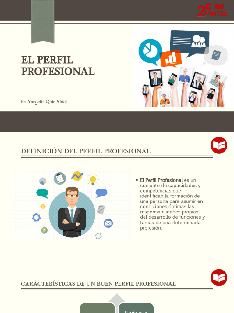 Sesión 01-El Perfil Profesional | PDF | Crecimiento personal y ...
