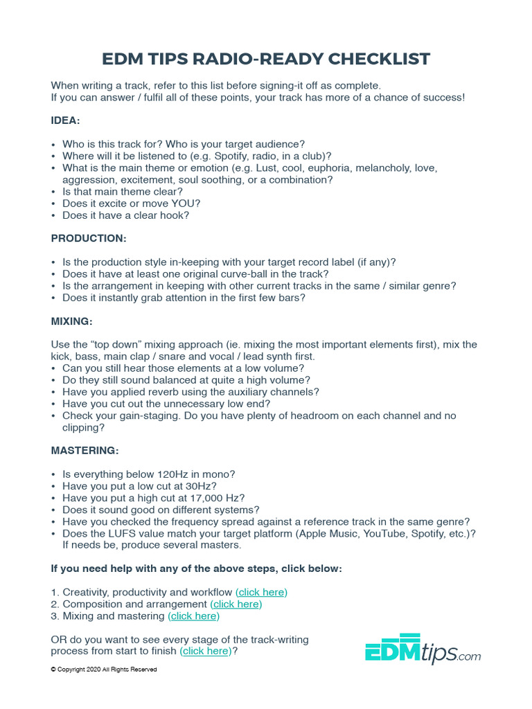 Radio Ready | PDF