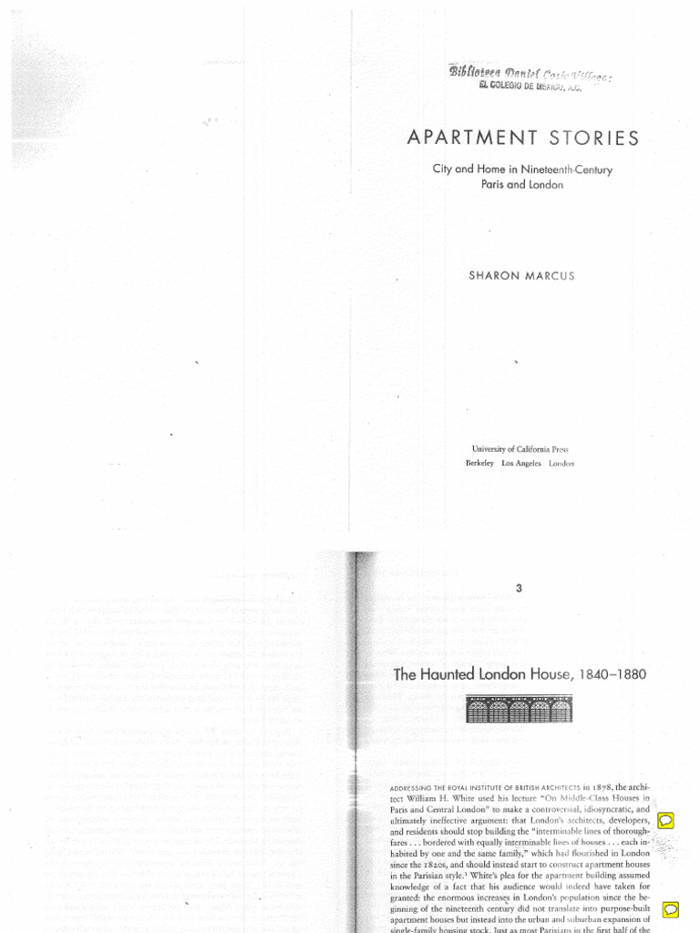 Sharon Marcus - The Haunted London House 1840-1880 | PDF