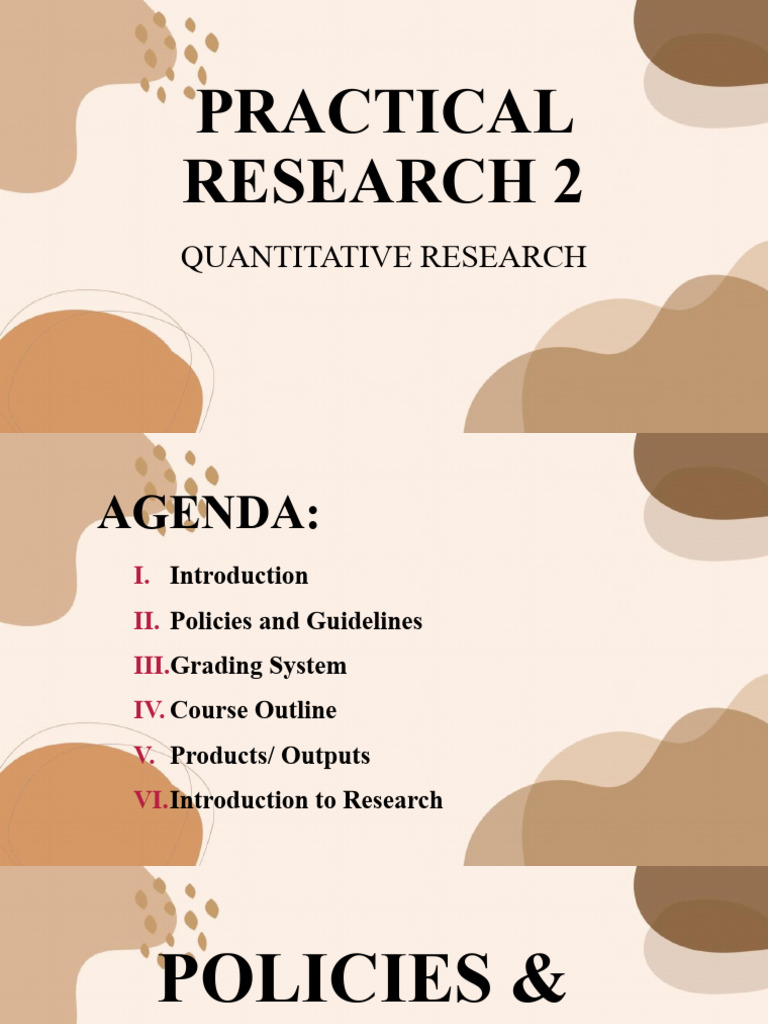 Week 1 Orientation and Characteristics of Research | PDF