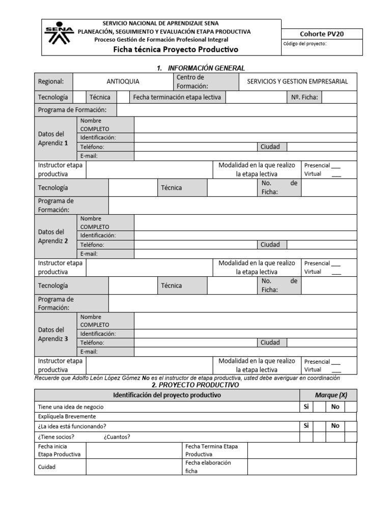 Ficha Tecnica PP | PDF | Informática