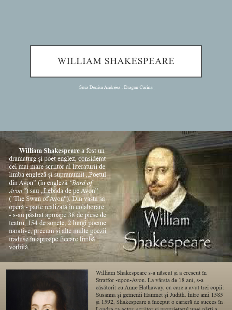 William Shakespeare | PDF