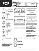 DND 5e - Ficha - Automática | PDF