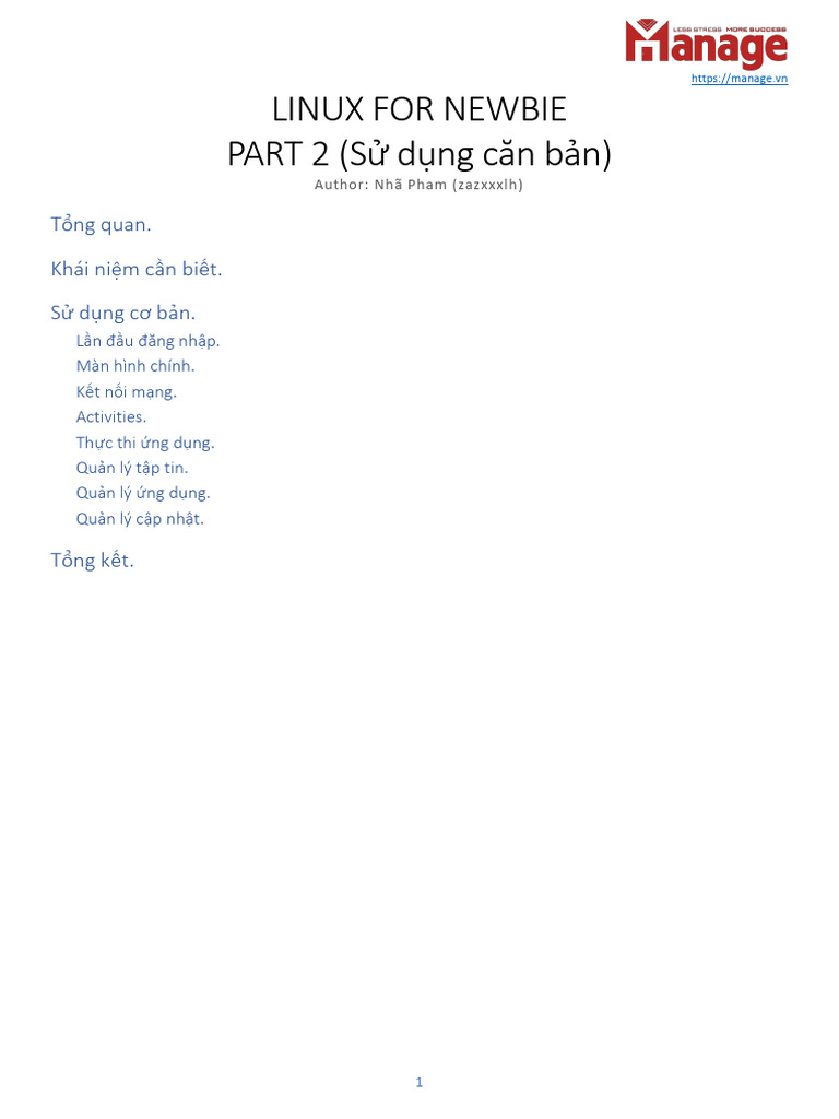 Linux 4 Newbie-Part 2 | PDF