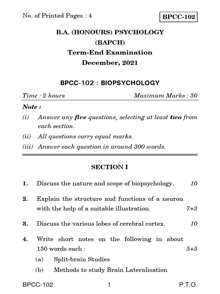 BPCC 102 | PDF