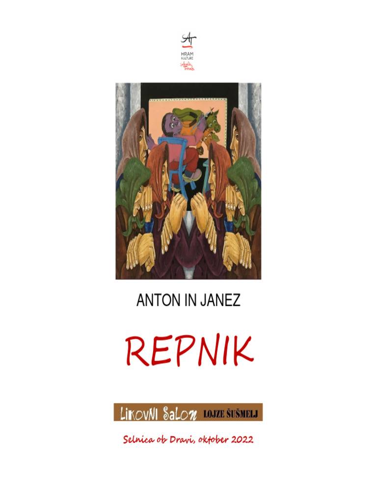 Razstava Likovnih Del - Anton in Janez Repnik | PDF