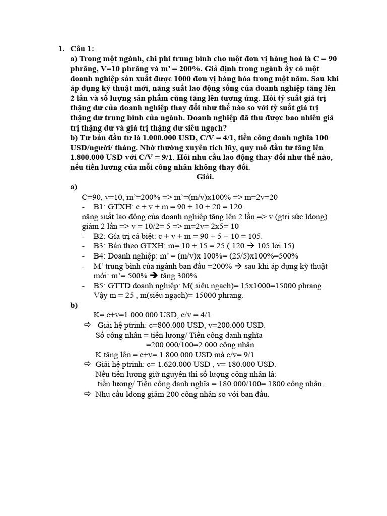 Bài-tập-toán-KTCT | PDF