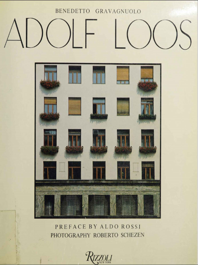 Adolf Loos, Theory and Works | PDF