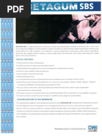Derbigum SP4 Waterproofing Membrane Guide | PDF | Roof | Architectural ...