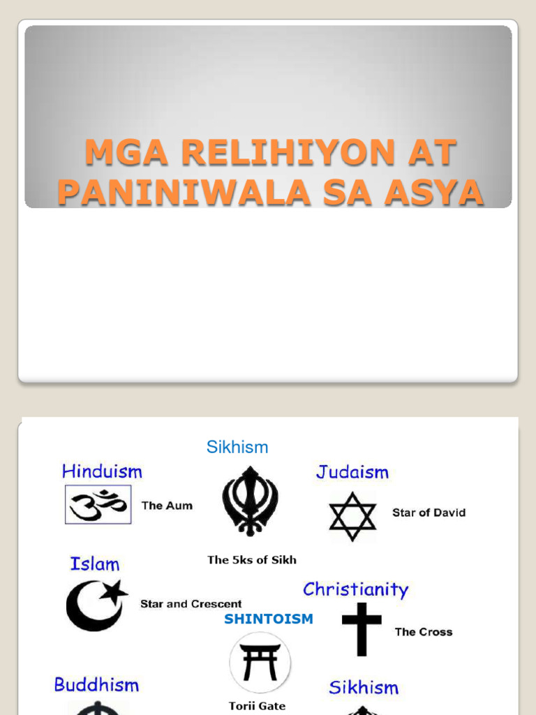 Relihiyon Sa Asya 2 | PDF