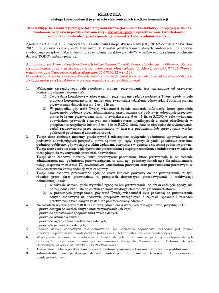 Klauzula_zgody | PDF