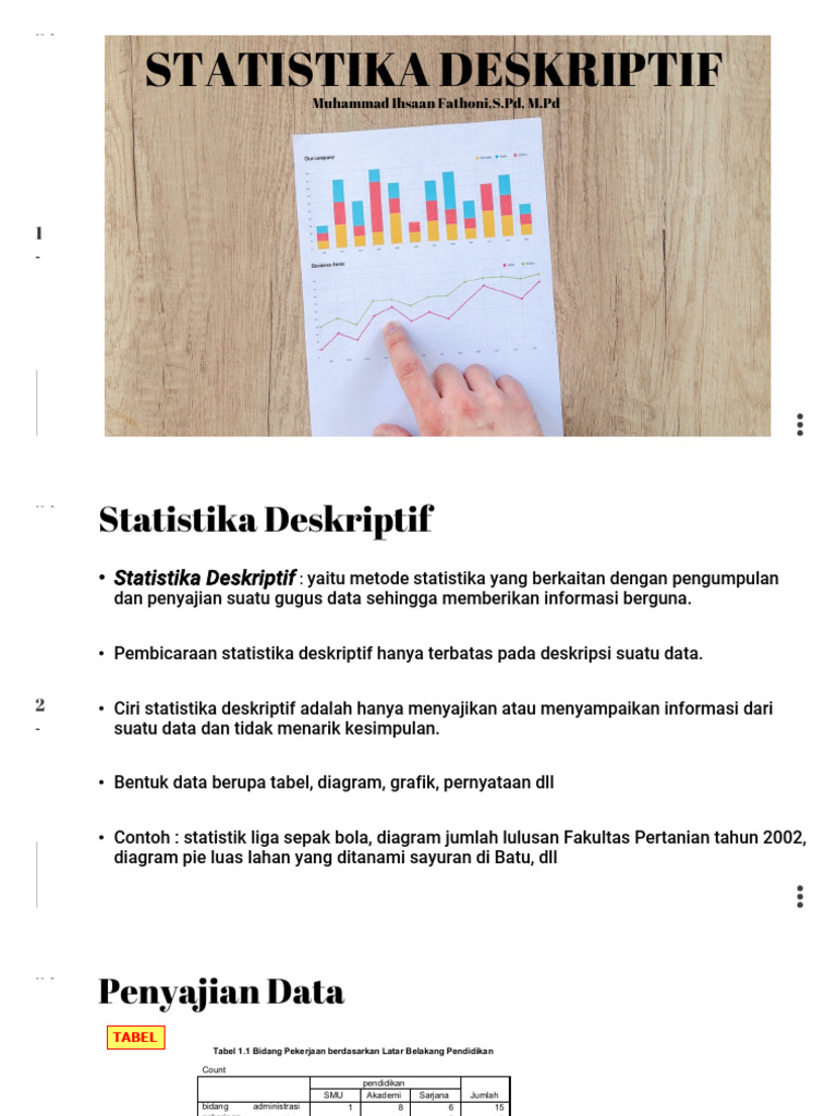 Pertemuan 4 - Statistika Deskriptif | PDF