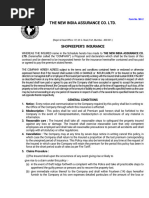 CONTRACTOR'S ALL RISKS - Policy Wording | PDF | Insurance | Indemnity