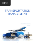 Chapter 1 - Introduction To Transportation Management | PDF | Transport ...
