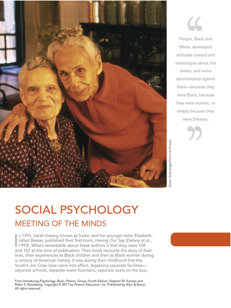 Chapt 11 - Introducing Psychology. Brain, Person, Group. Stephen M ...