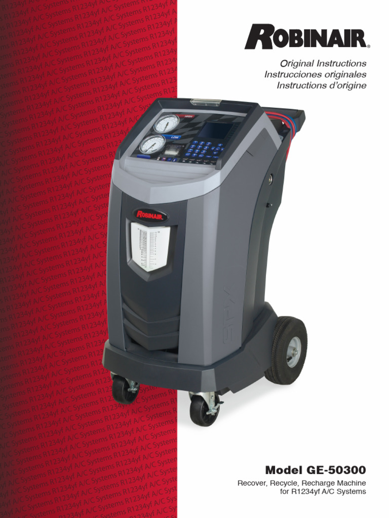 GE-50300 Operator Manual | PDF | Lubricant | Fires