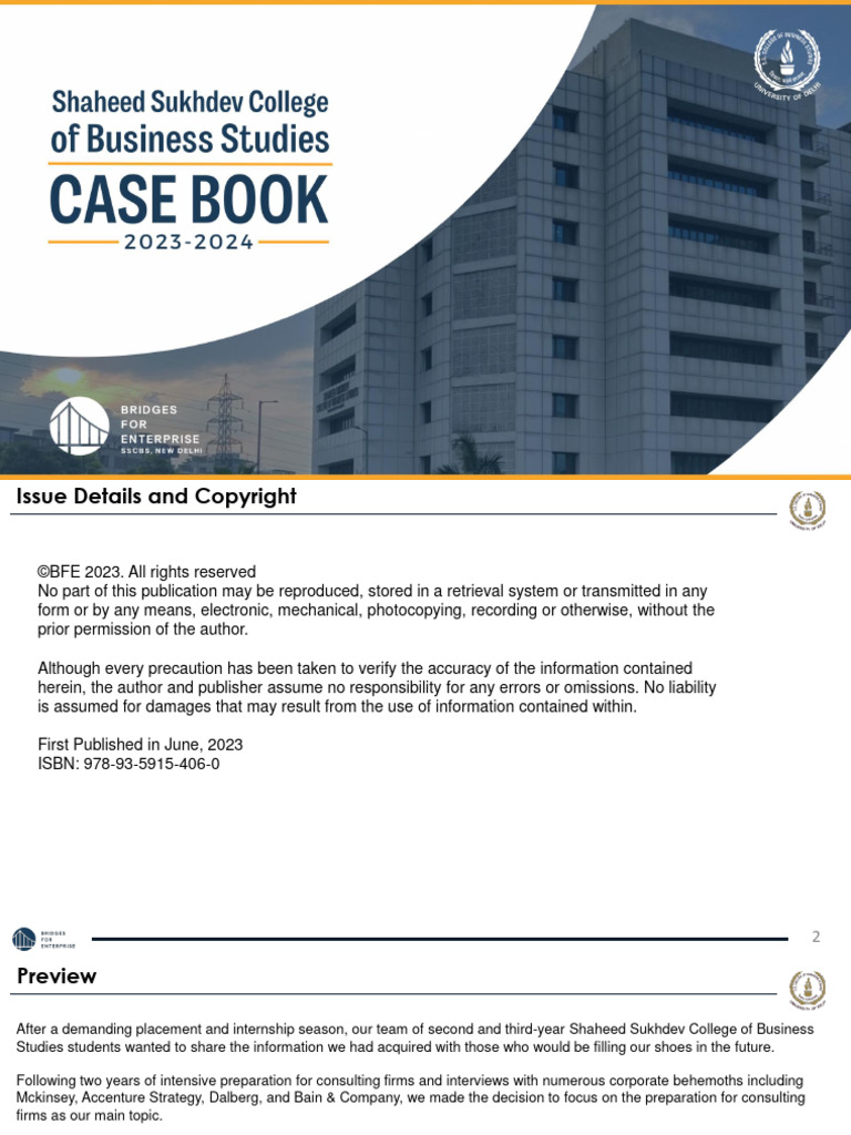BfE Casebook | PDF