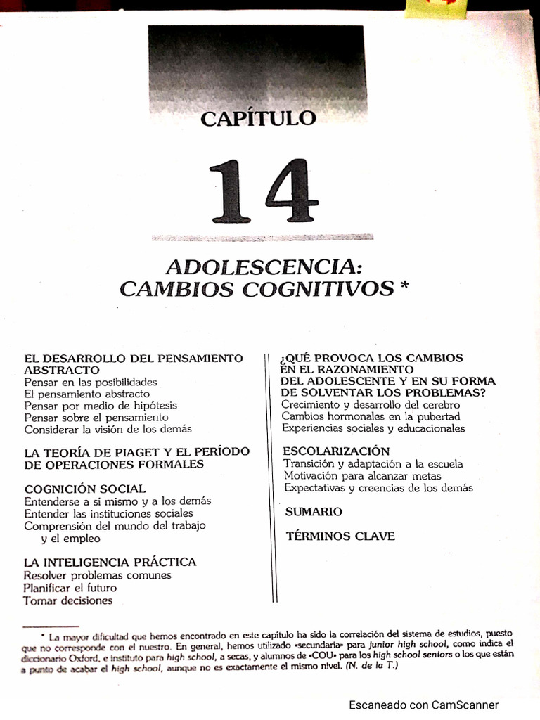 Hoffman Psicologia Del Desarrollo Cap 14 | PDF