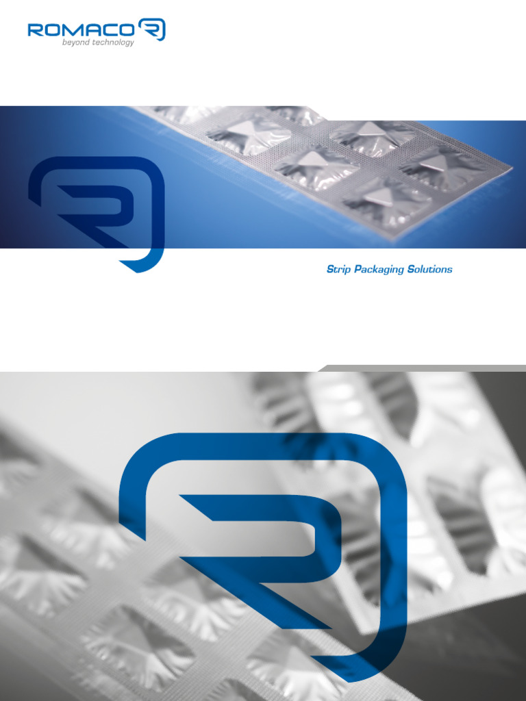 Romaco strip-EN | PDF | Tablet (Pharmacy) | Packaging And Labeling