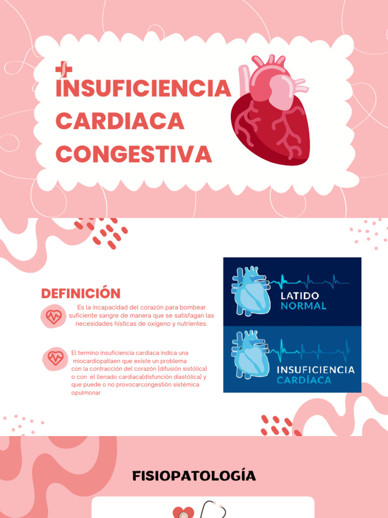 Insuficiencia Cardiaca Congestiva | PDF
