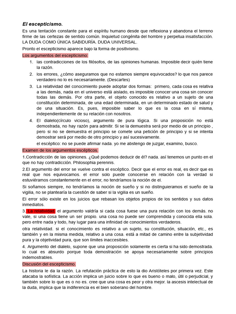 Resúmen conocimiento | PDF | Realismo filosófico | Empirismo