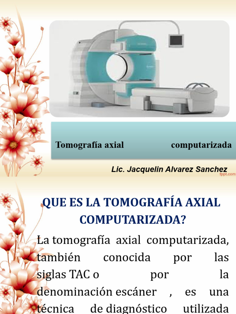6 Clase Tac | PDF | Ct Scan | Tomografía
