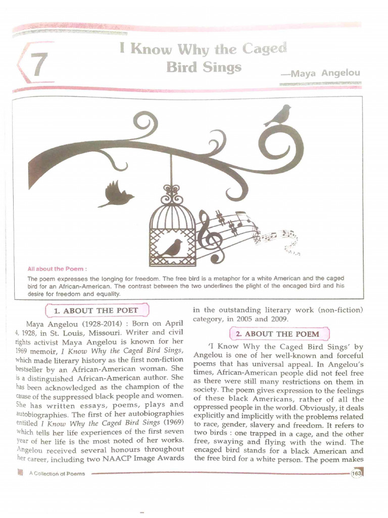 I Know Why The Caged Birds Sing | PDF