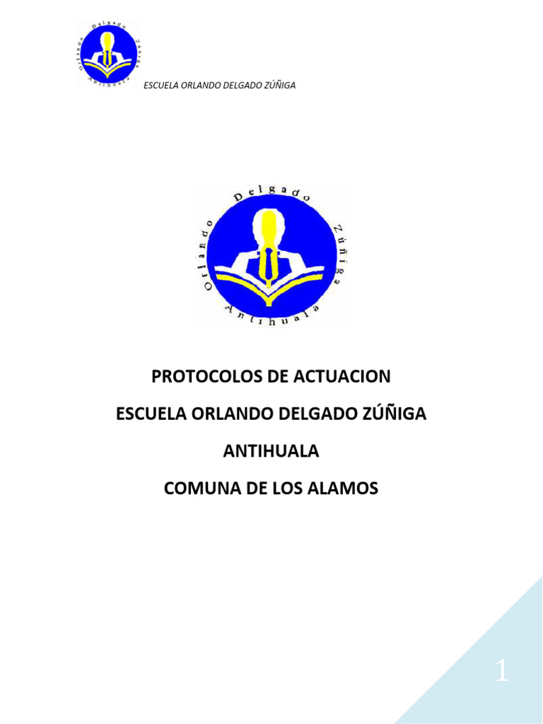 Protocolos de Actuacion | PDF